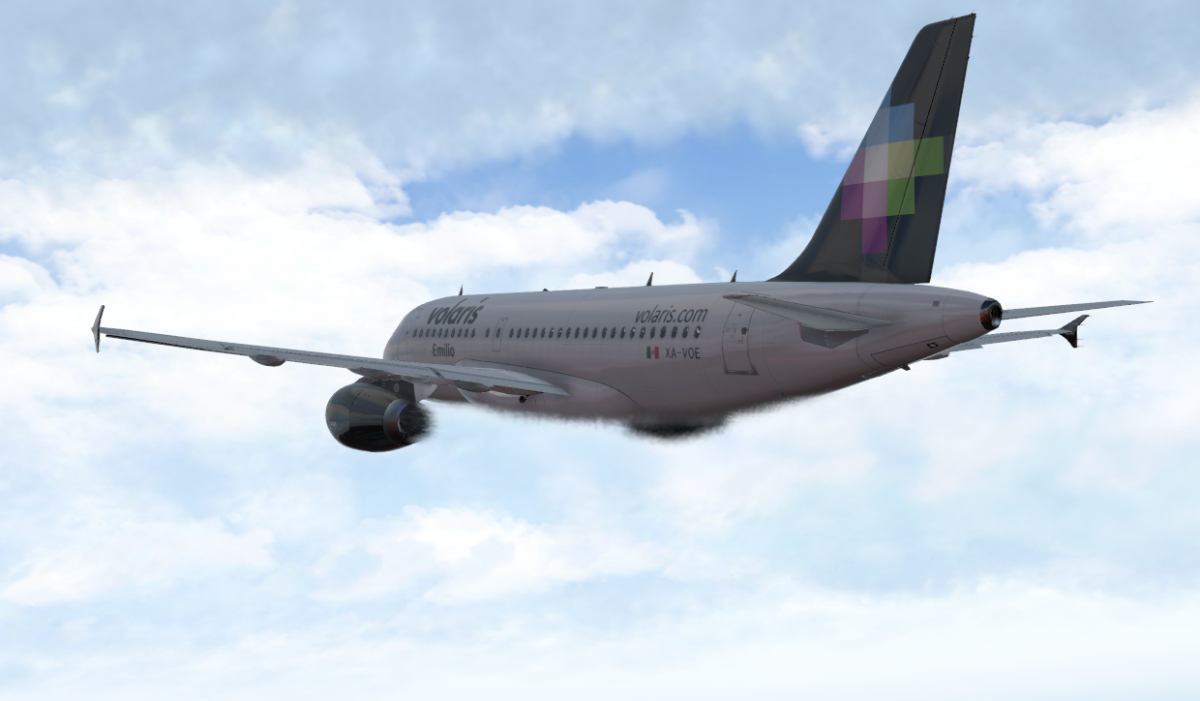 Volaris A319 XA-VOE - Aircraft Skins - Liveries - X-Plane.Org Forum