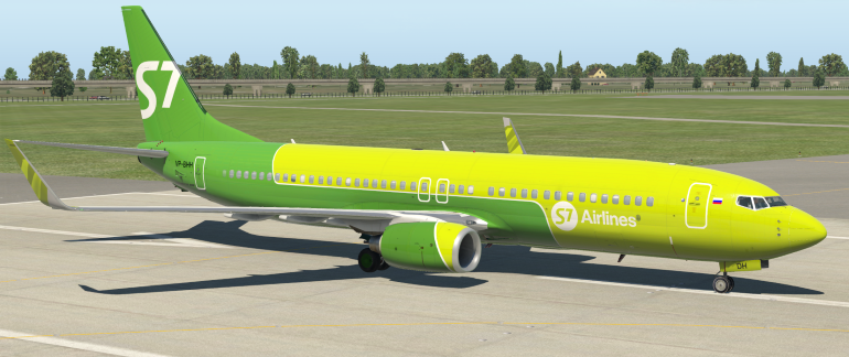 S7 Airlines livery Zibo Mod (VP-BHH) - Aircraft Skins - Liveries - X ...