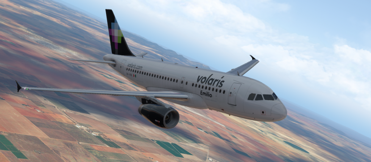 Volaris A319 XA-VOE - Aircraft Skins - Liveries - X-Plane.Org Forum