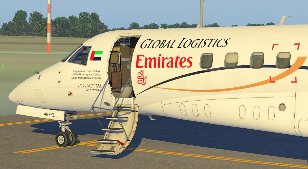Airliner Livery Embraer Legacy 650 ERJ-135BJ by X-Crafts - ERJ Family ...
