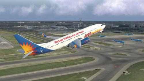 G-JZHK Jet2 Holidays sunburst livery for Zibo 737-800 - Aircraft Skins ...