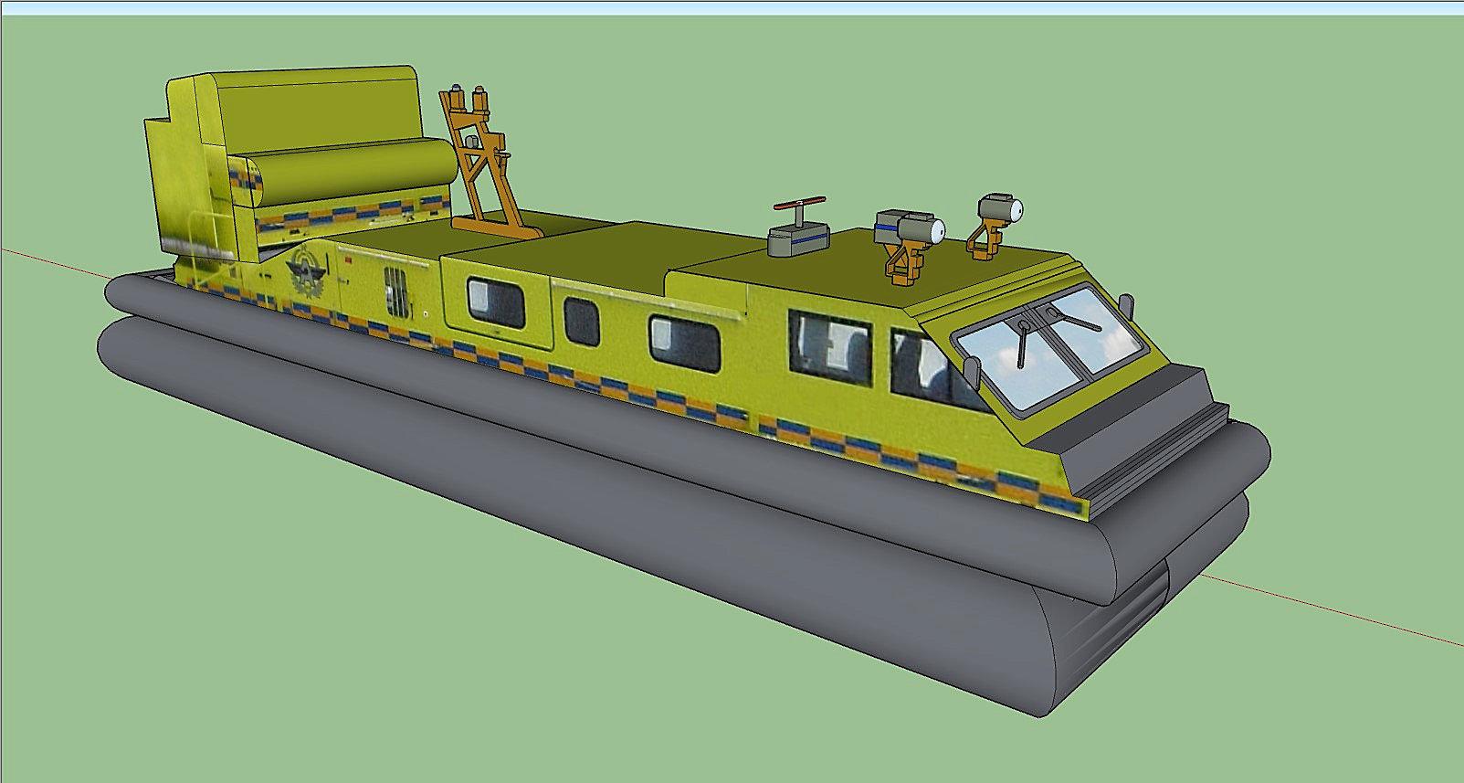 Griffon 2000TD Hovercraft Animated - Objects - X-Plane.Org Forum