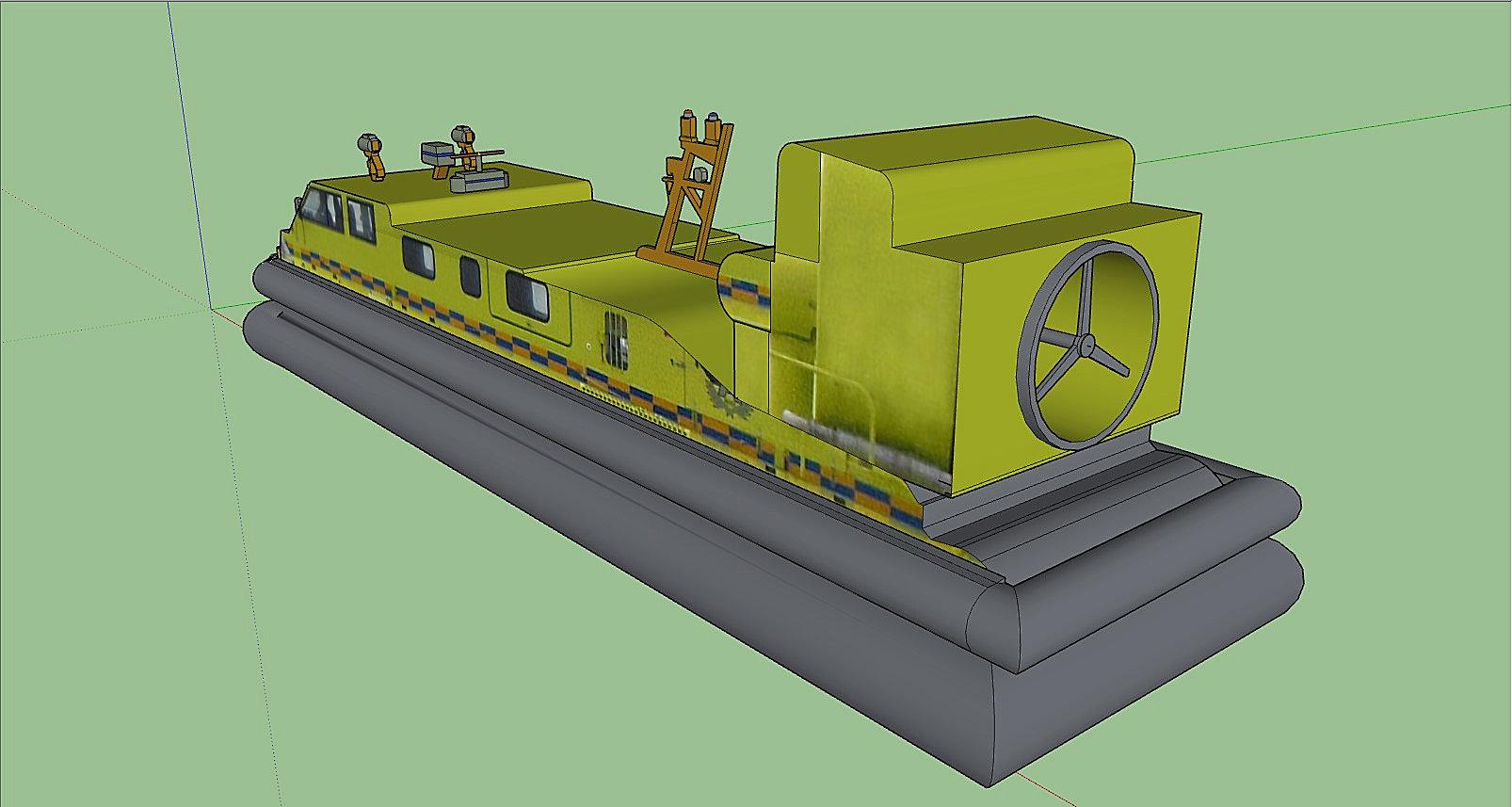Griffon 2000TD Hovercraft Animated - Objects - X-Plane.Org Forum