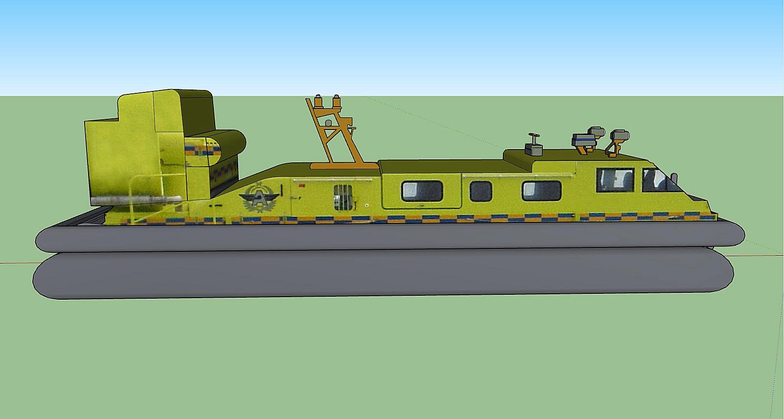 Griffon 2000TD Hovercraft Animated - Objects - X-Plane.Org Forum