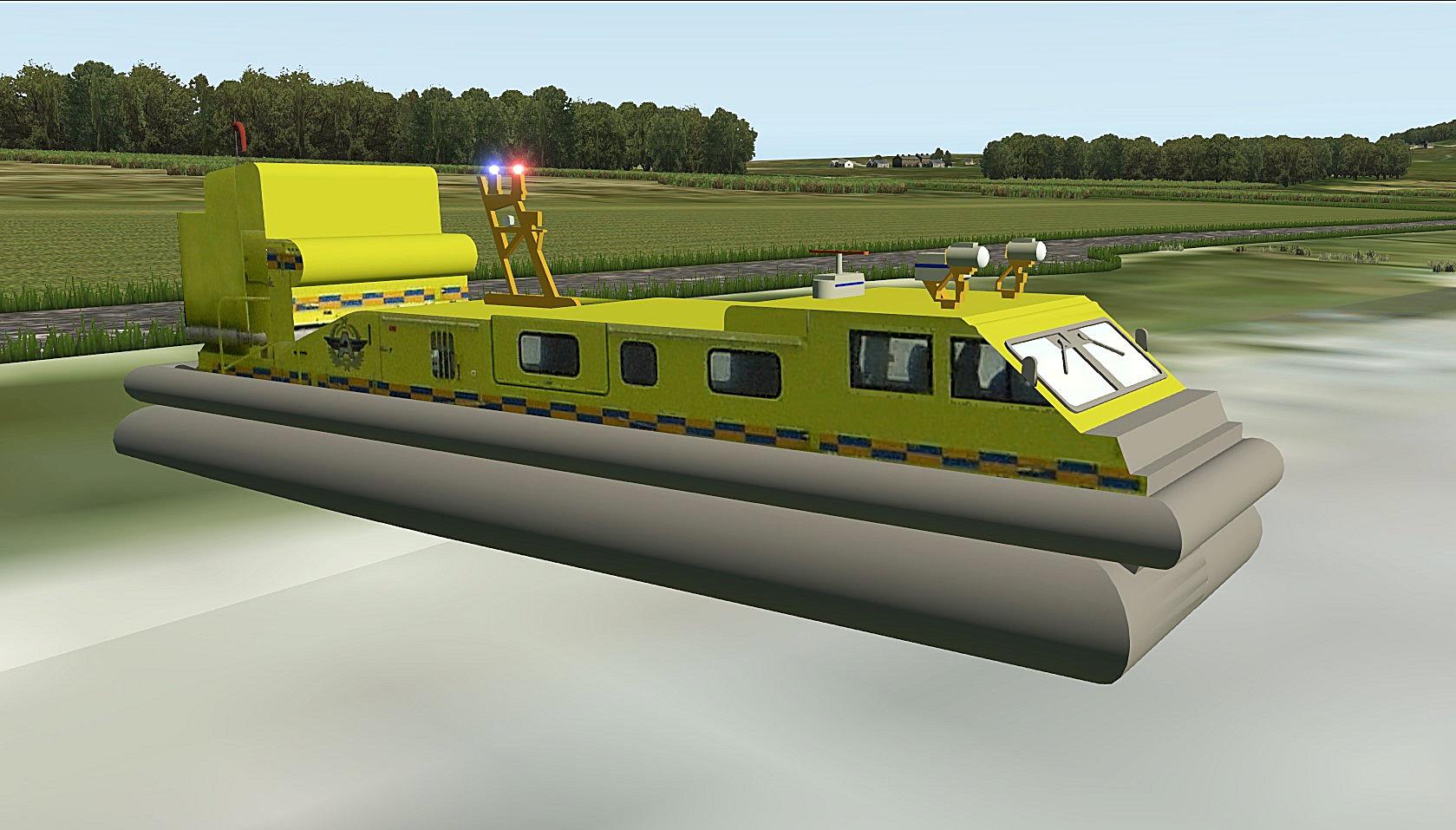 Griffon 2000TD Hovercraft Animated - Objects - X-Plane.Org Forum