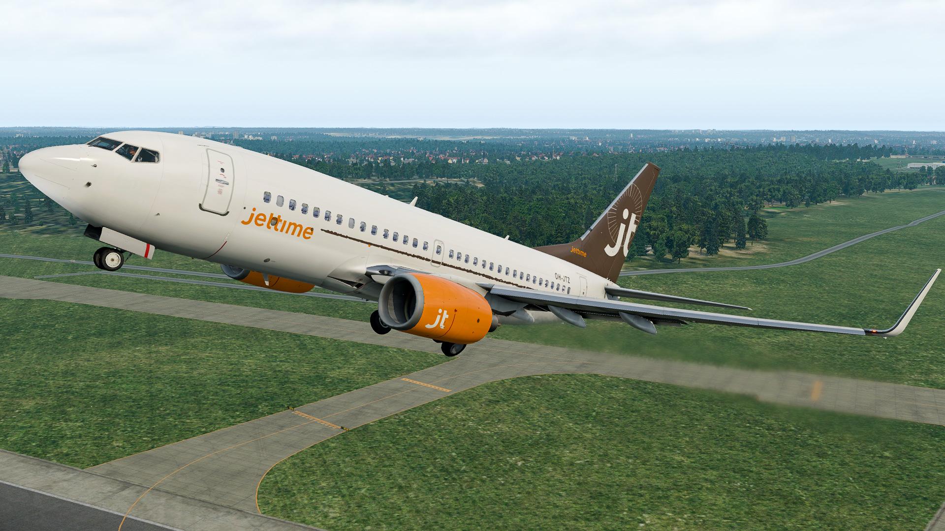 Jet Time OH-JTZ (B737-700U) - Aircraft Skins - Liveries - X-Plane.Org Forum