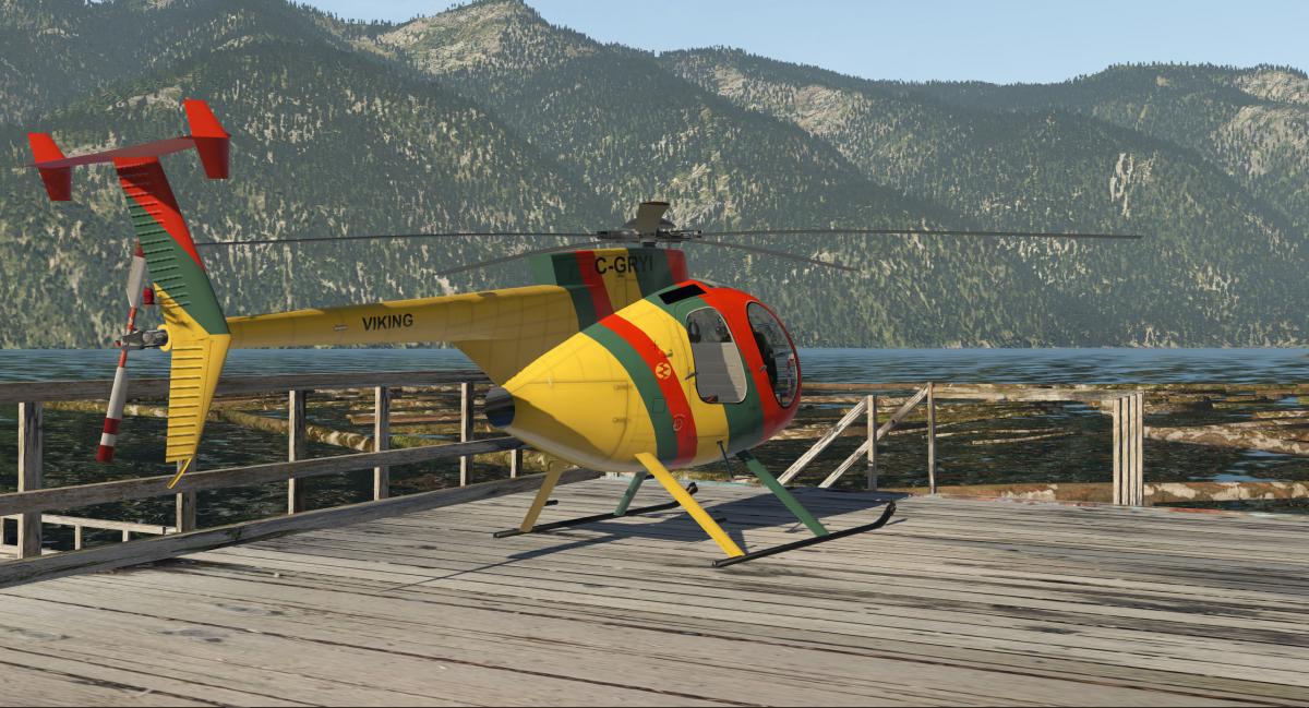 Hughes 500D - VIKING - C-GRYI - Aircraft Skins - Liveries - X-Plane.Org ...