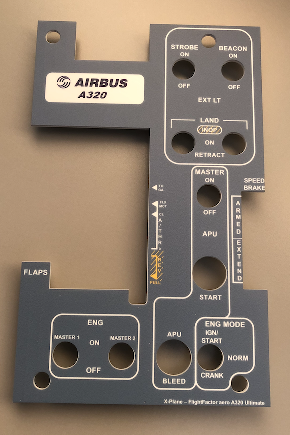Thrustmaster HOTAS Warthog Switch Panel Setup - 320 Ultimate by ...