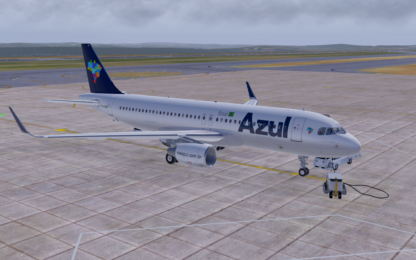 Flightfactor A320 Ultimate | Azul PR-AJE CEO (No Sharklets) - Aircraft ...