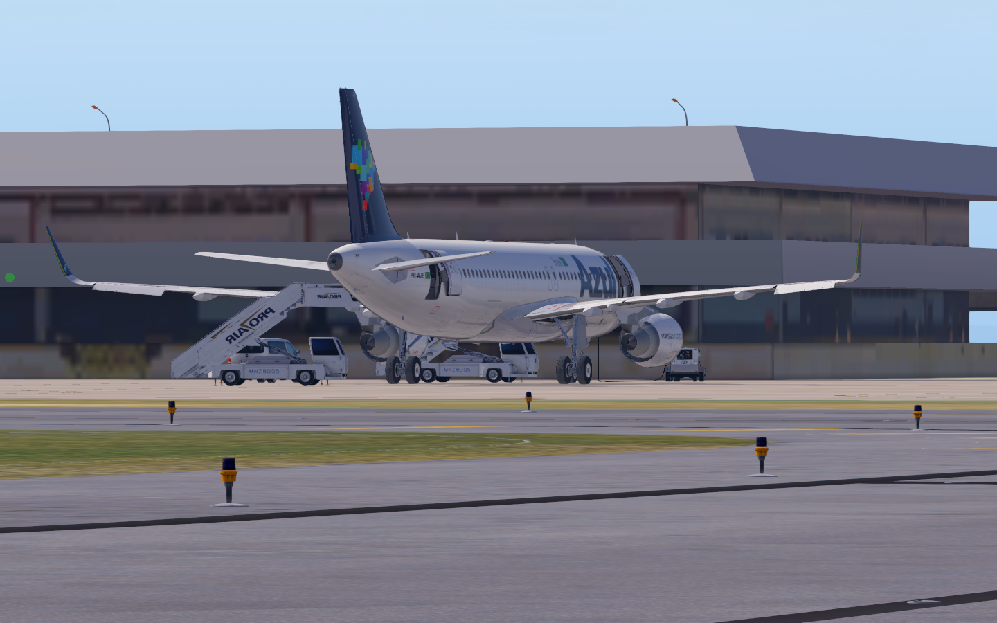 Flightfactor A320 Ultimate | Azul PR-AJE CEO (Sharklets) - Aircraft ...