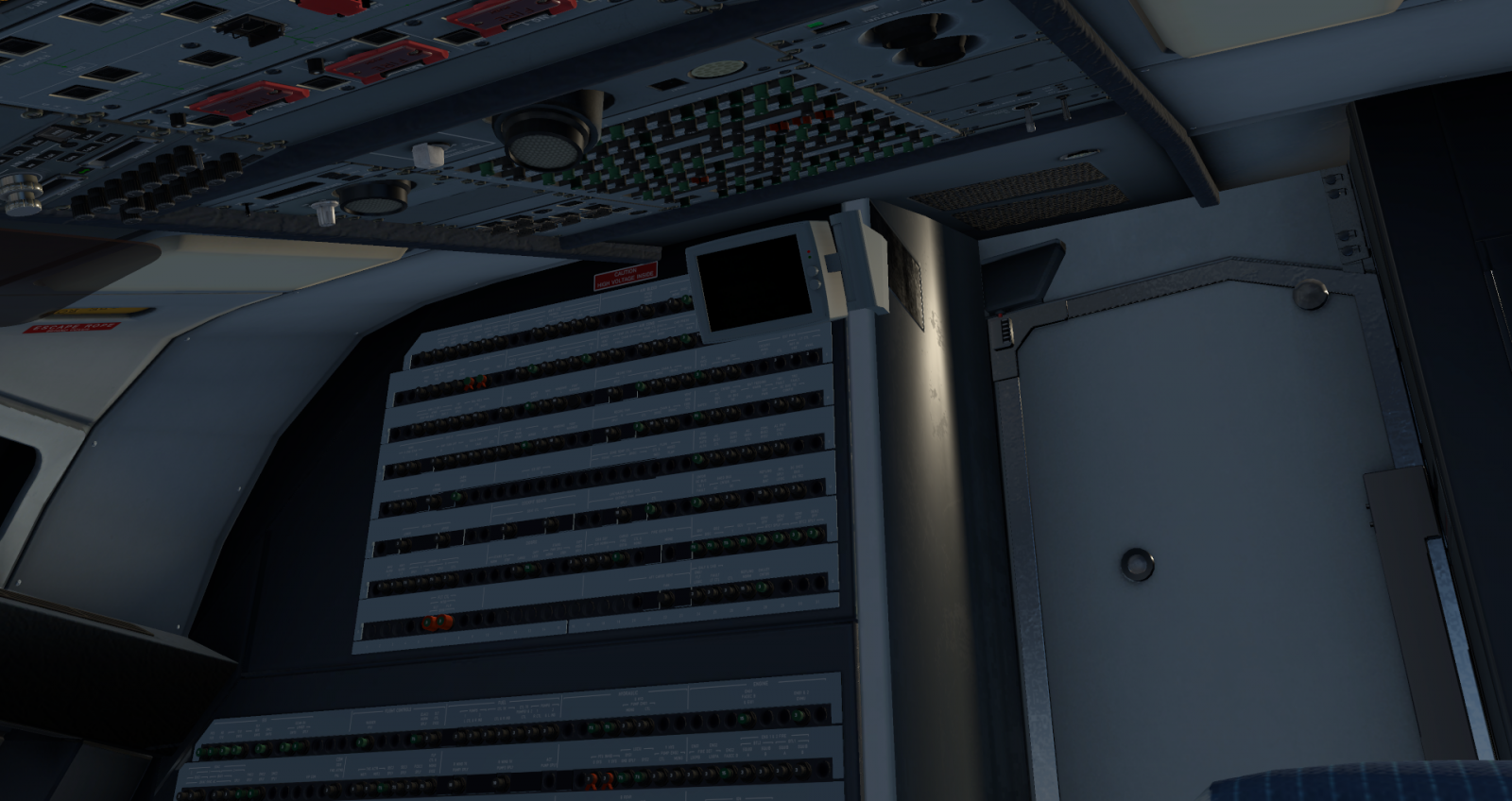 Cockpit Door Surveillance System (CDSS) MOD for FFA320U - Aircraft ...