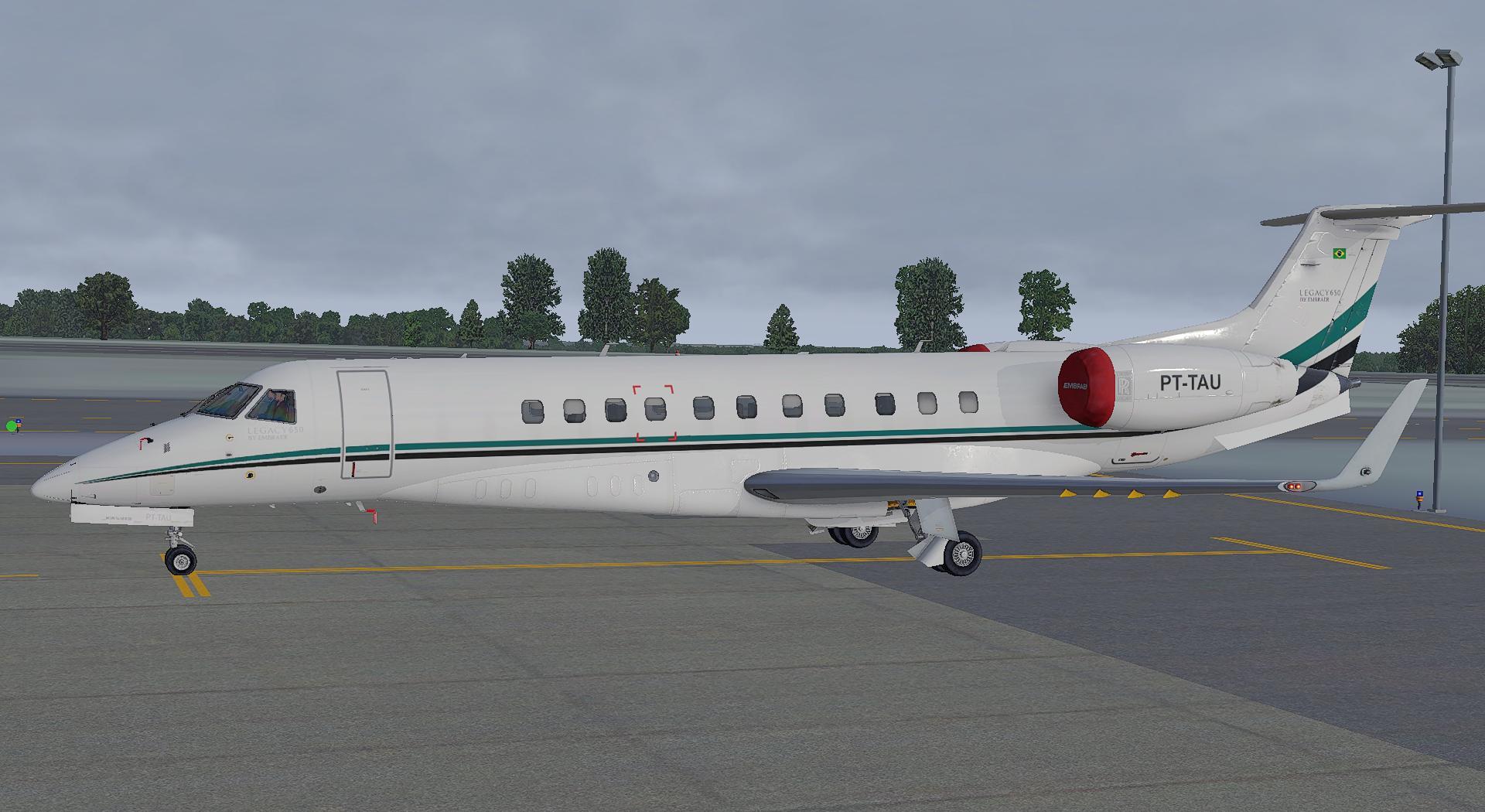 Triple Lines Livery Embraer Legacy 650 ERJ-135BJ by X-Crafts - ERJ ...