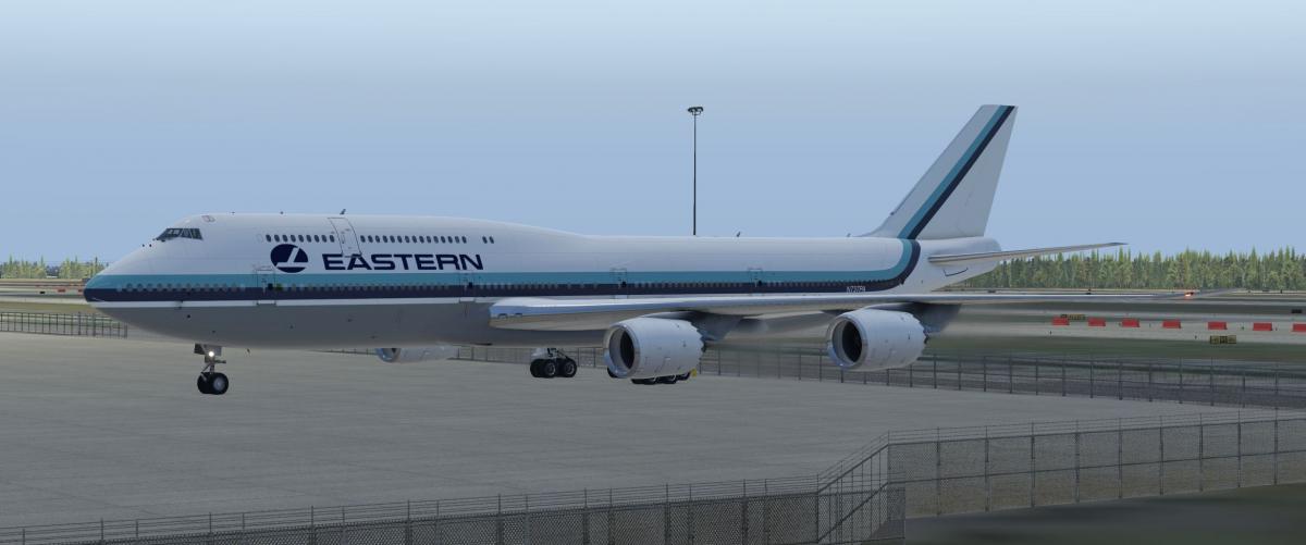 SSG 747-8i Eastern Air Lines N737PA - Aircraft Skins - Liveries - X ...