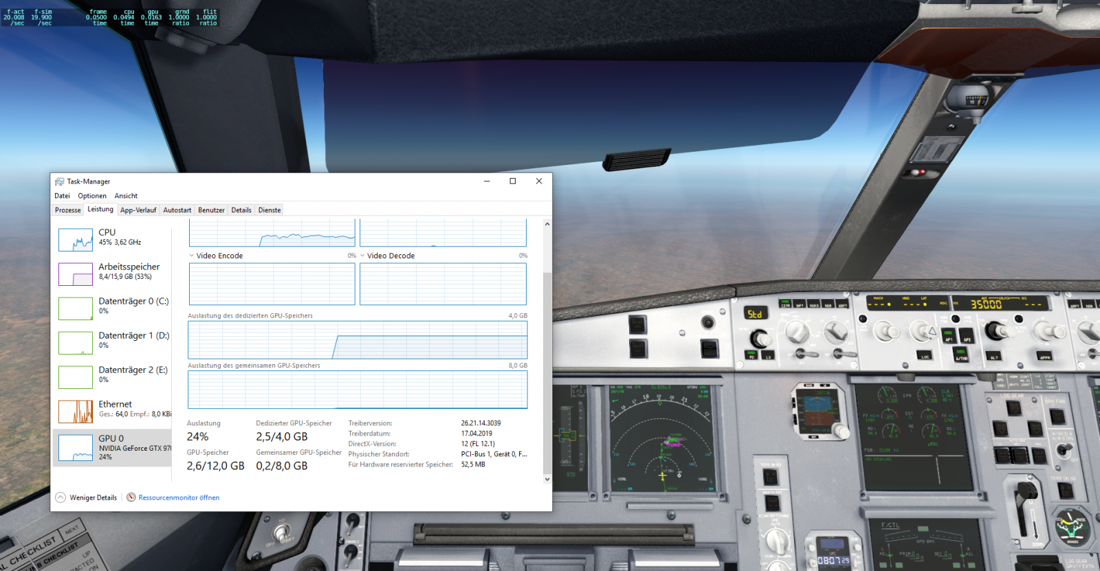 Bad FPS without reason - XP11 Technical Support - Cubby's Corner - X ...