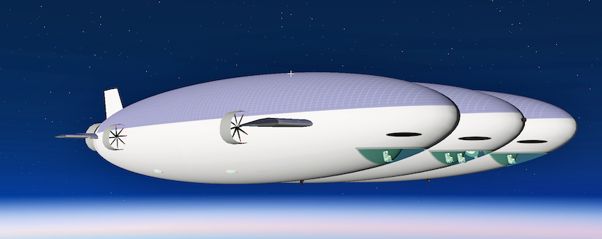 HEB-1 Hybrid Electric Blimp AeroStat - Military Aircraft - X-Plane.Org ...