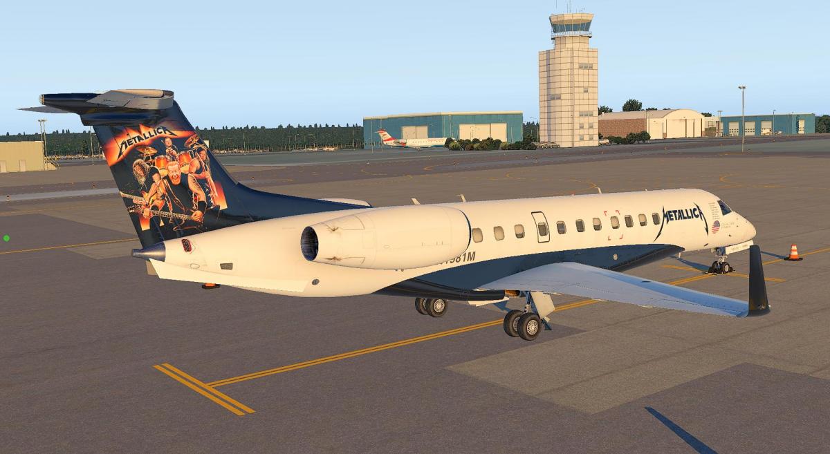 Rock Livery Embraer Legacy 650 ERJ-135BJ by X-Crafts - ERJ Family by X ...