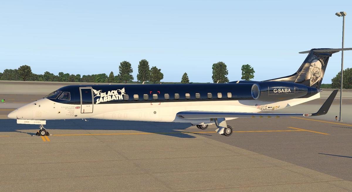 Rock Livery Embraer Legacy 650 ERJ-135BJ by X-Crafts - ERJ Family by X ...