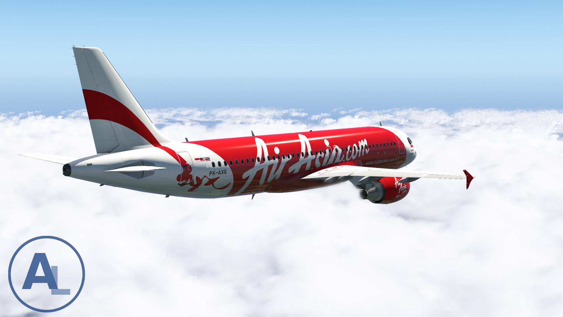 AirAsia Pack A320 Ultimate by Flightfactor - Aircraft Skins - Liveries ...