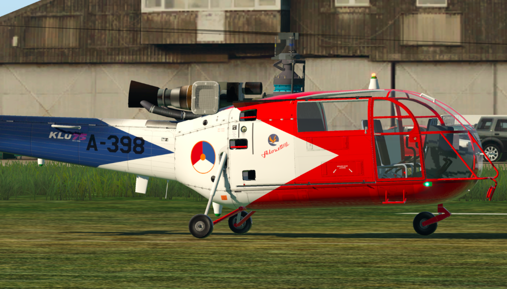 Alouette III - RNLAF 'Grasshoppers' Display Team - Aircraft Skins ...