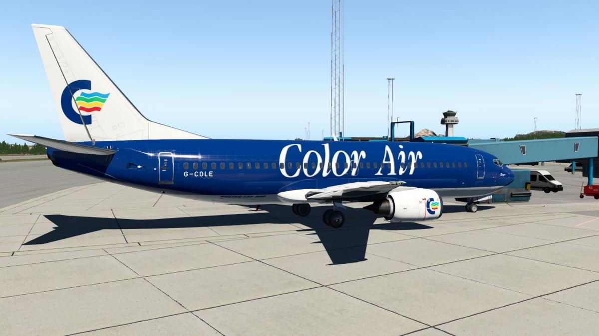 IXEG 737-300 - Color Air Livery - Aircraft Skins - Liveries - X-Plane ...