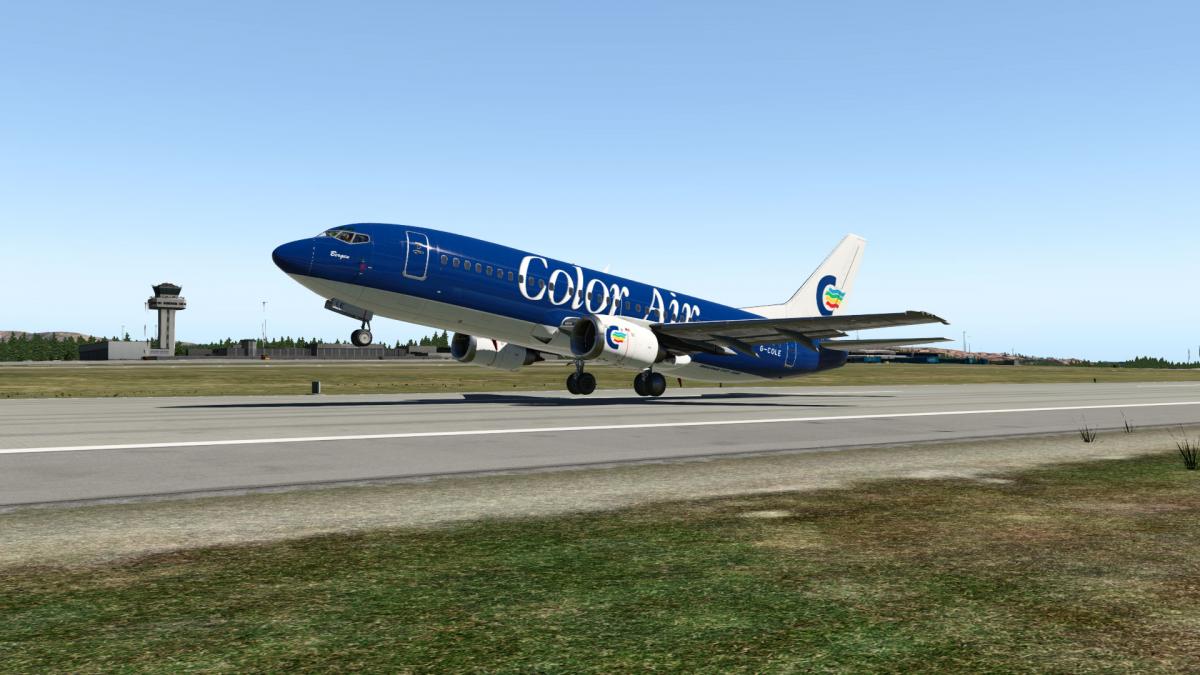 IXEG 737-300 - Color Air Livery - Aircraft Skins - Liveries - X-Plane ...