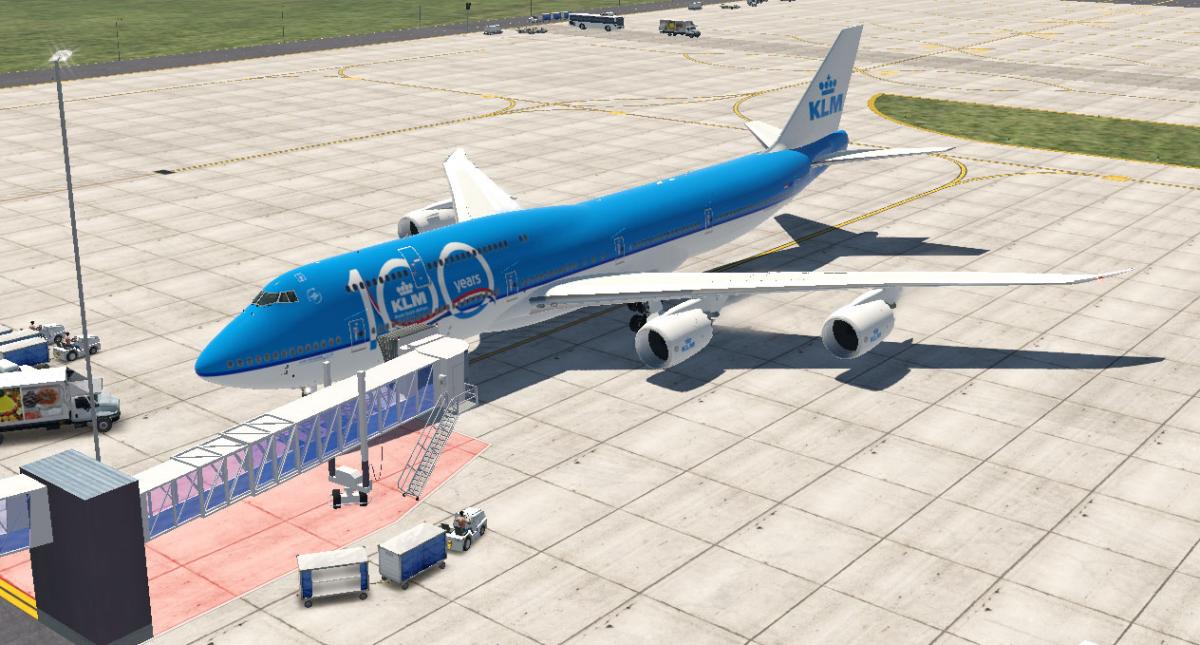 KLM 100 for SSG B748 Inter V1.9.2 - Aircraft Skins - Liveries - X-Plane ...