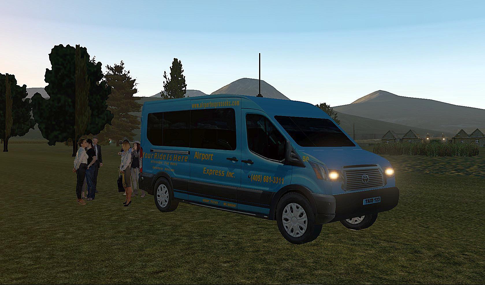 Toyota Airport Minibus (Static) - Objects - X-Plane.Org Forum
