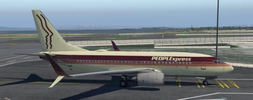 737-700U PEOPLExpress Livery - Aircraft Skins - Liveries - X-Plane.Org ...