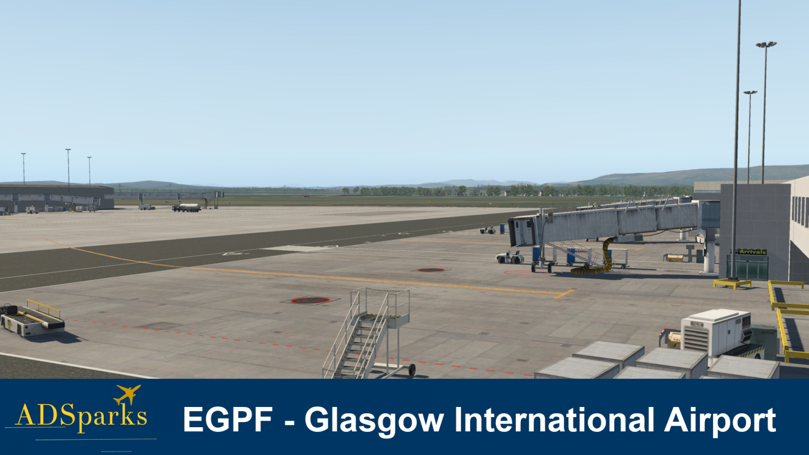 Glasgow International Airport (EGPF) development - XP11 Scenery - X ...