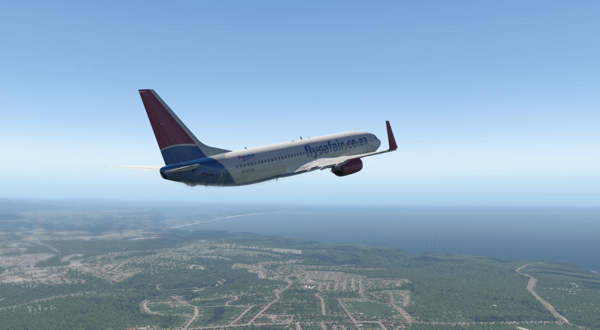 ZIBO 737 800 Fly Safair - Aircraft Skins - Liveries - X-Plane.Org Forum