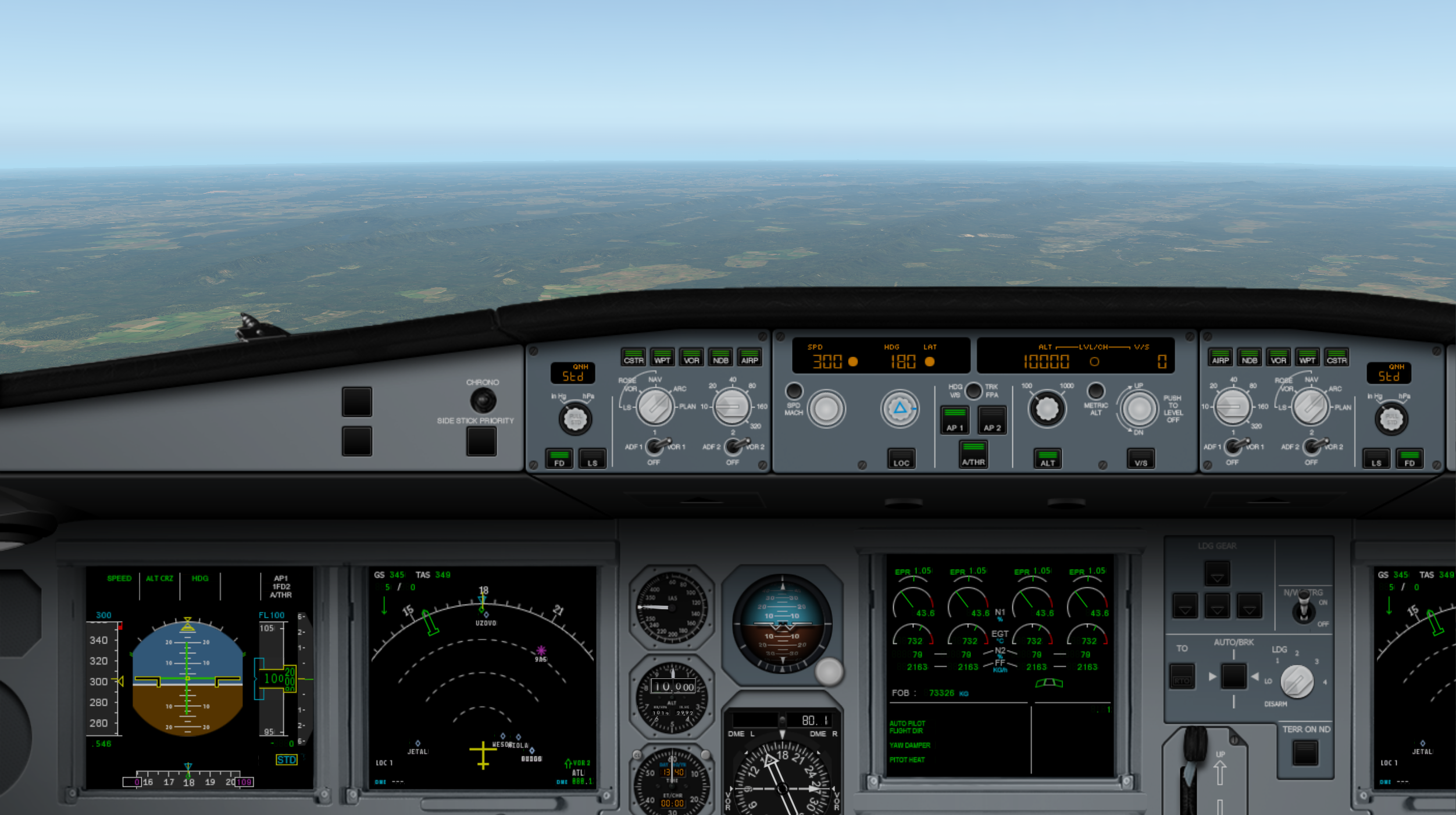 Airbus A340 Panel Update - Airliners - X-Plane.Org Forum