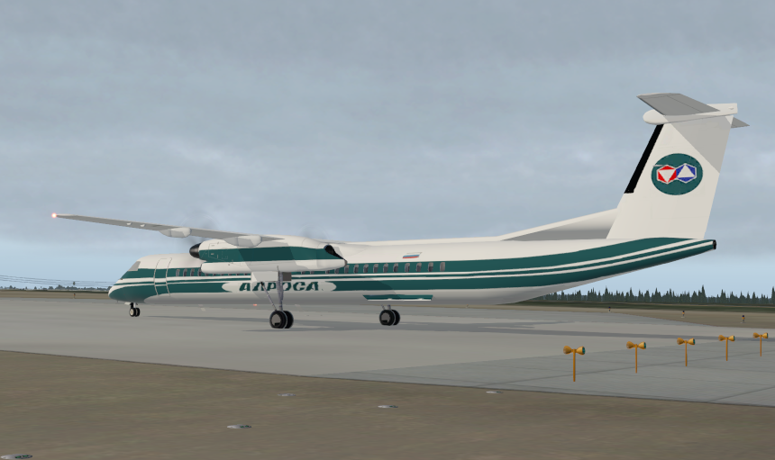 DASH 8Q400 ALROSA (OLD) - Aircraft Skins - Liveries - X-Plane.Org Forum