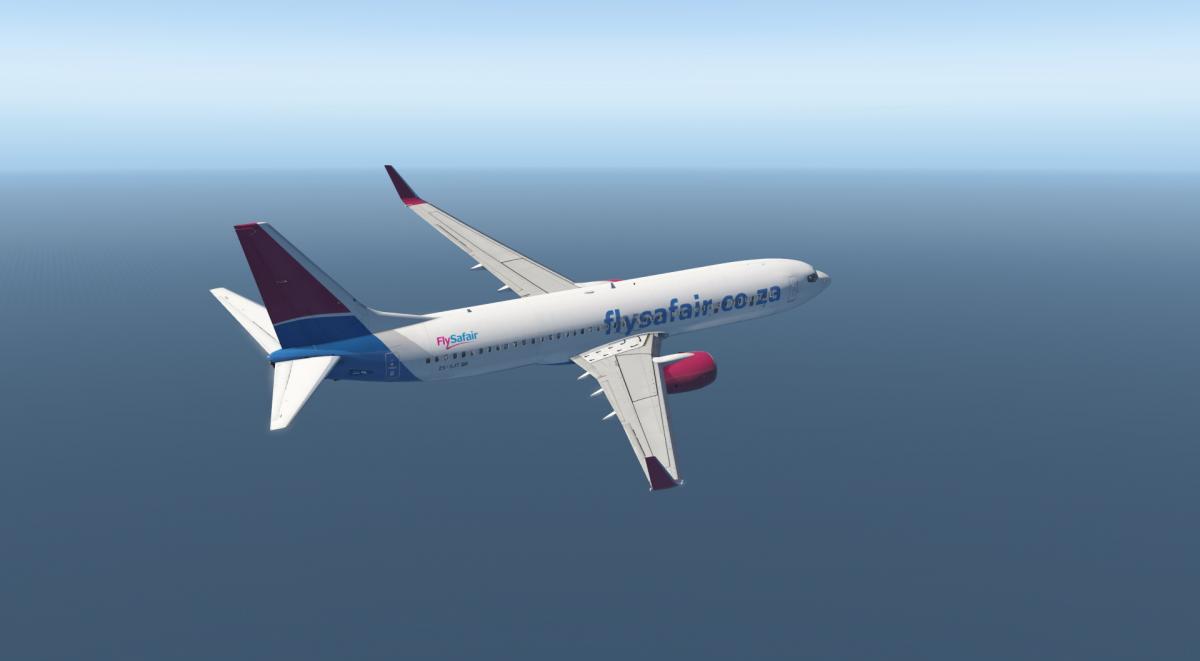 ZIBO 737 800 Fly Safair - Aircraft Skins - Liveries - X-Plane.Org Forum
