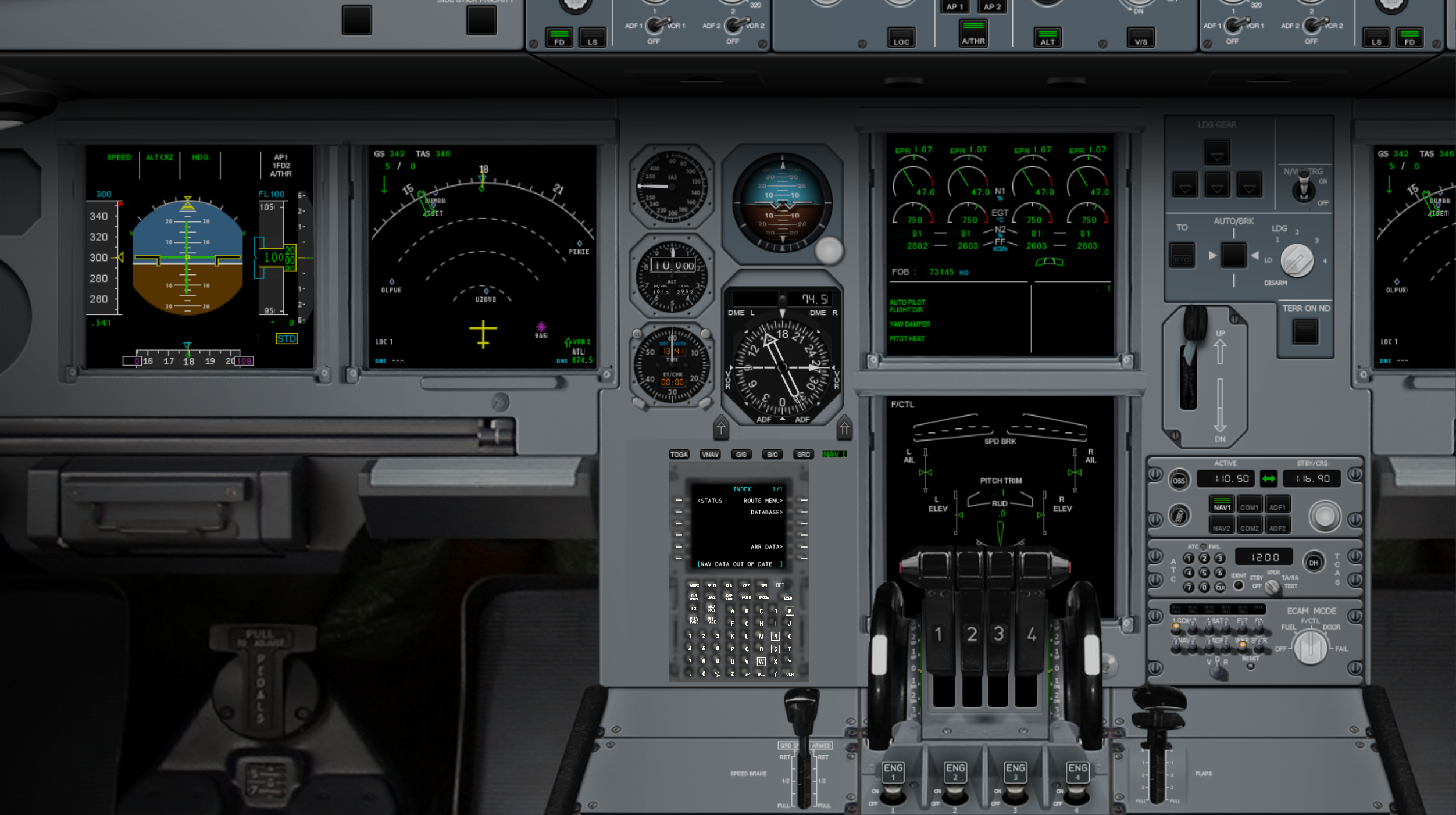 Airbus A340 Panel Update - Airliners - X-Plane.Org Forum
