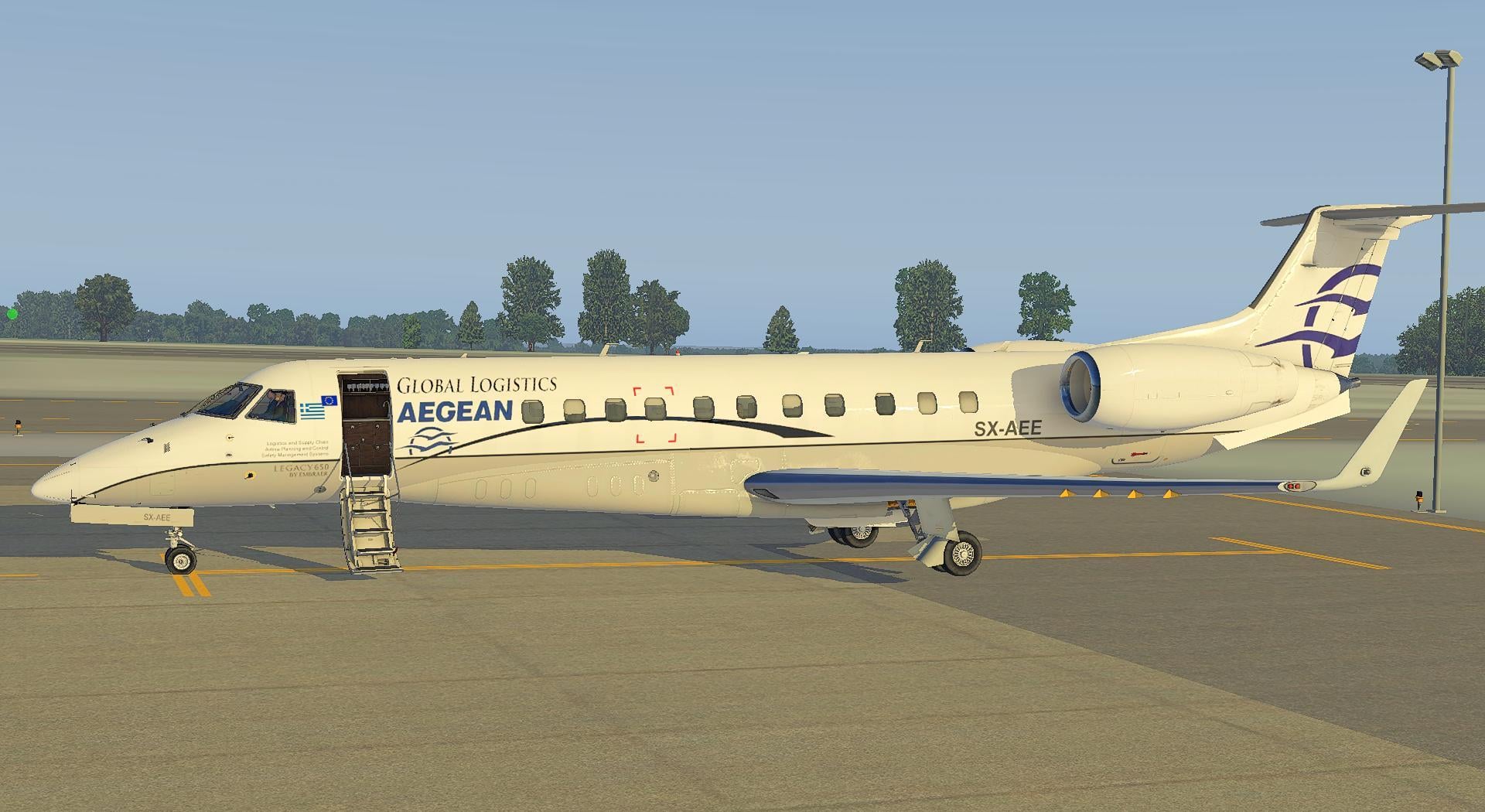 Airliner Livery Embraer Legacy 650 ERJ-135BJ by X-Crafts - ERJ Family ...