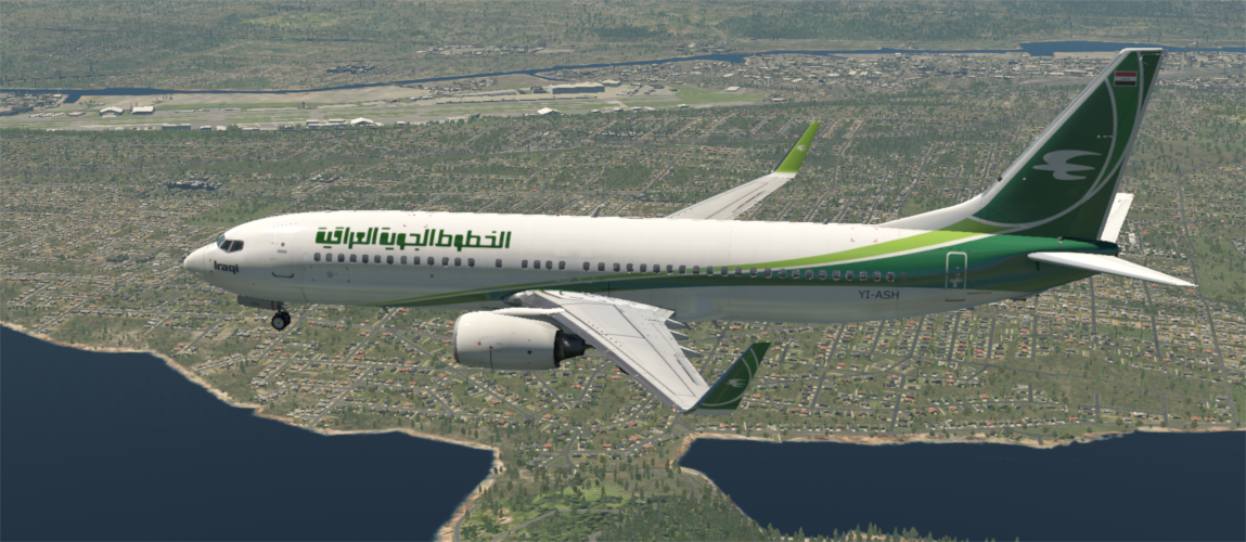 Iraqi Airways Livery For Boeing 737-800X Zibo Mod - Aircraft Skins ...