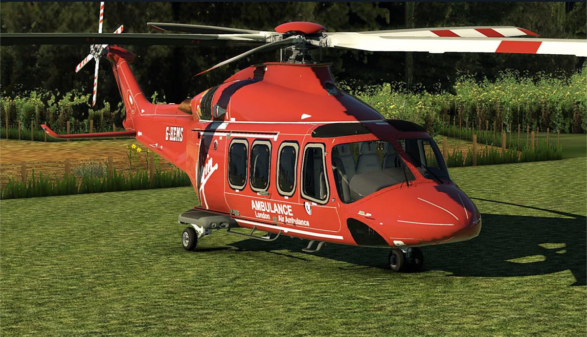 Virgin London Air Ambulance G-Hems (Agusta Westland AW139 V4.0 By X ...