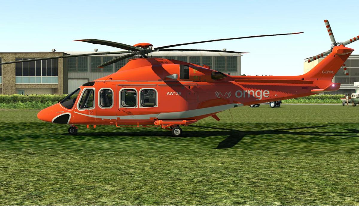 Ornge Helimed C-GYNJ (Agusta Westland AW139 V4.0 By X-Rotors ...