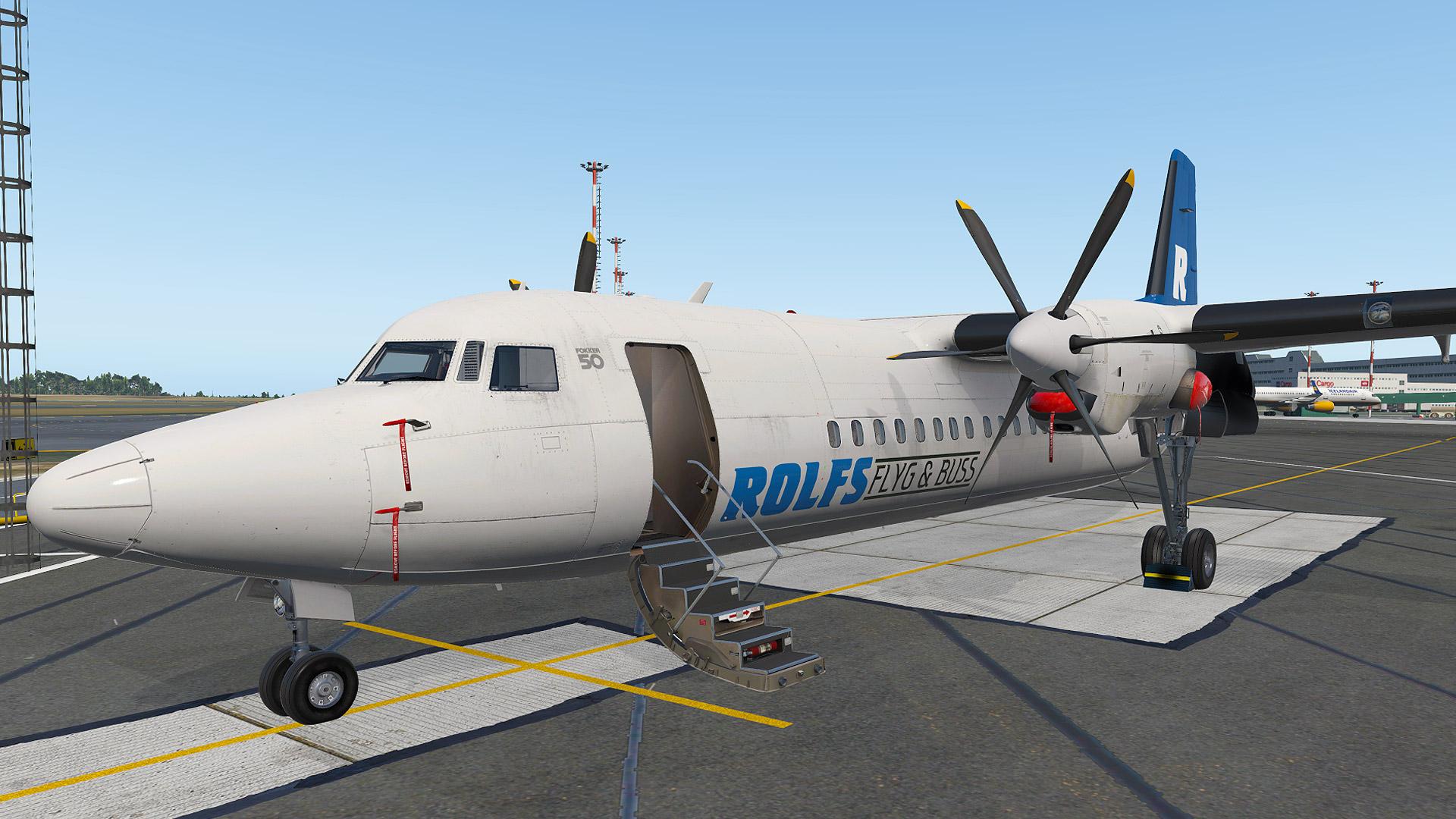 Carenado F50 - Rolfs Flyg och Buss (Fictional) - Carenado Paints - X ...