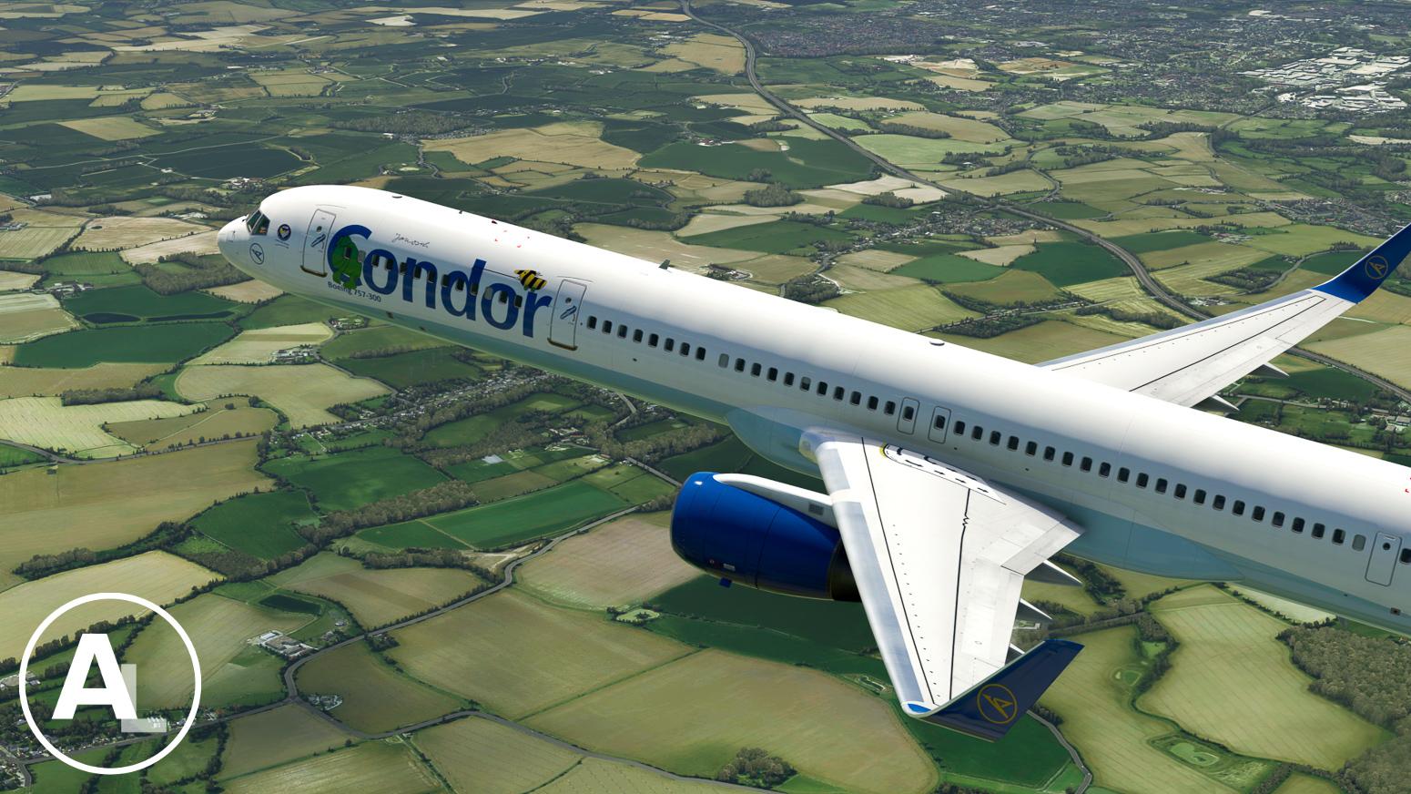 Condor/Thomas Cook Boeing 757-300 Flightfactor [Blue Design] - Aircraft ...