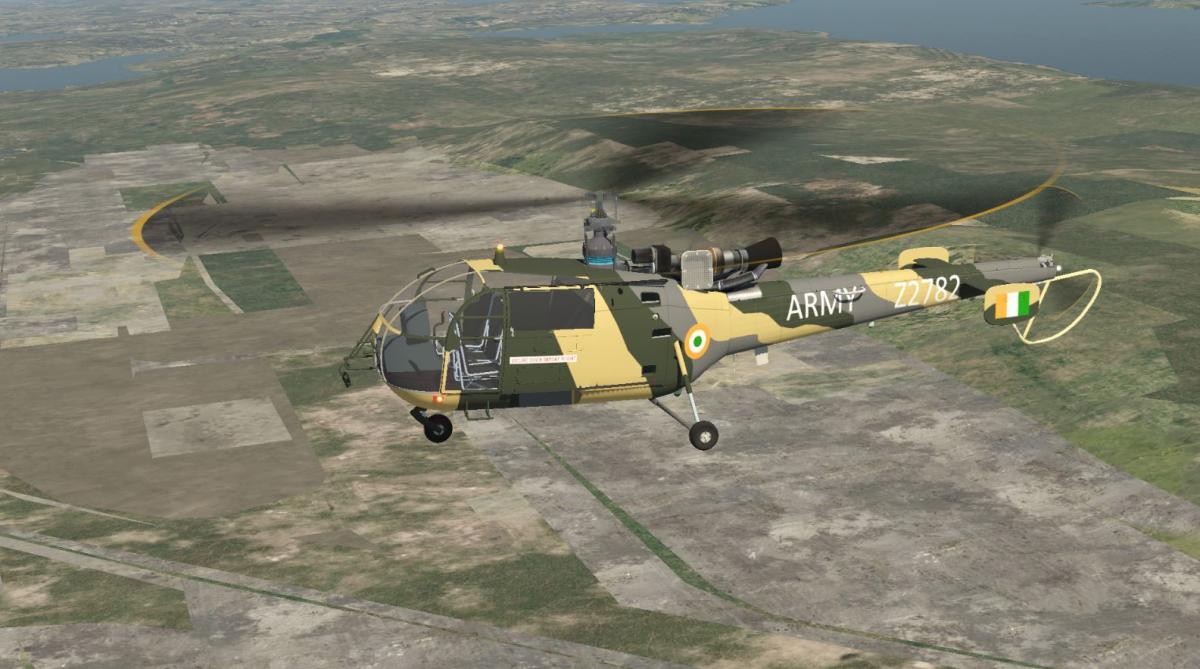 HAL Chetak Indian Army Camo livery for Alouette III By JohnBray ...