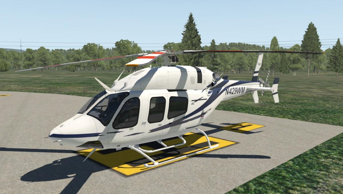 Bell 429 N429WM - Aircraft Skins - Liveries - X-Plane.Org Forum