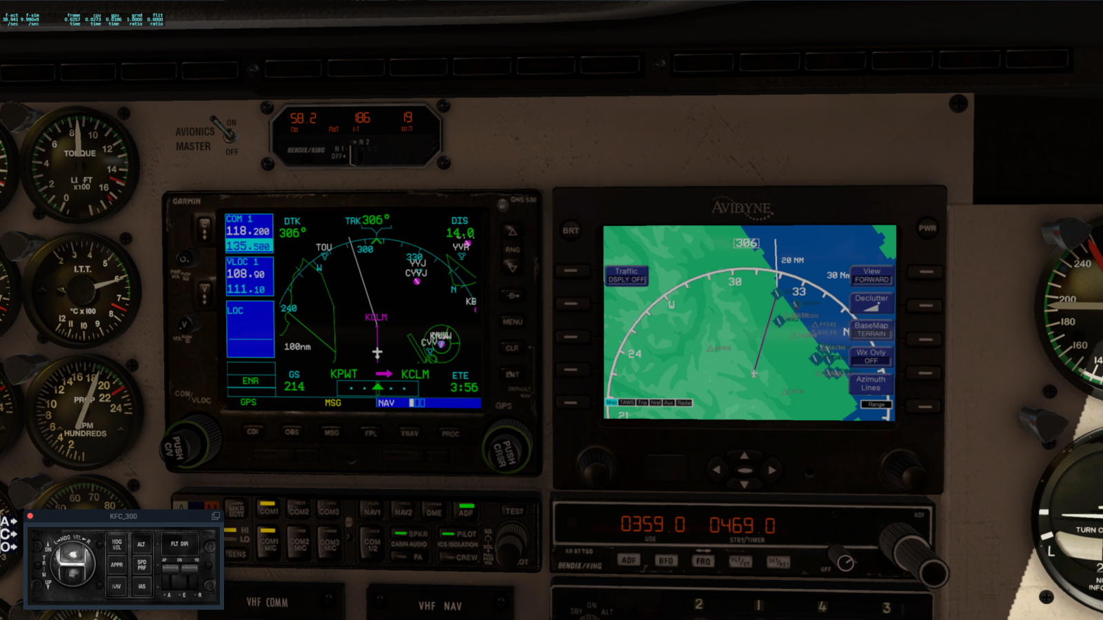 Avidyne off kilter - Carenado - Alabeo Support - X-Plane.Org Forum