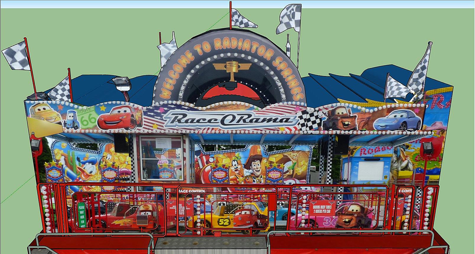 Race O Rama Fairground Ride - Objects - X-Plane.Org Forum