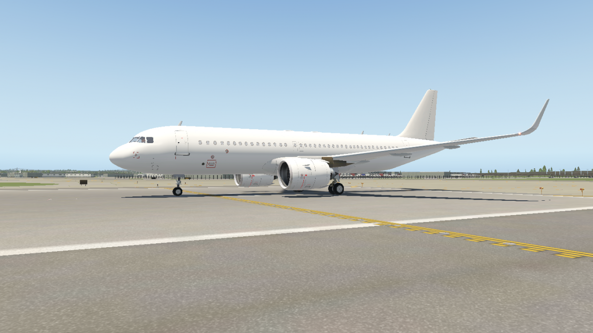 White/Paintkit for Riviere's A320neo - Aircraft Skins - Liveries - X ...