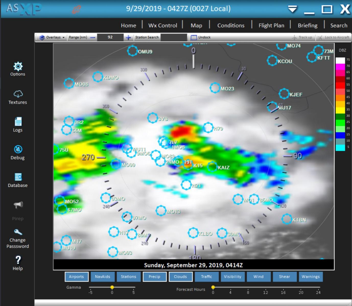 Weather radar and ASXP - MD-80 by Rotate - X-Plane.Org Forum