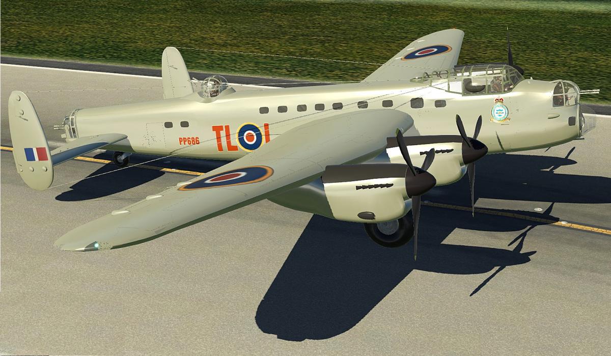 RAF Coastal Command PP686 (Avro Lancaster B Mk3 1.0 By Dom Henry ...