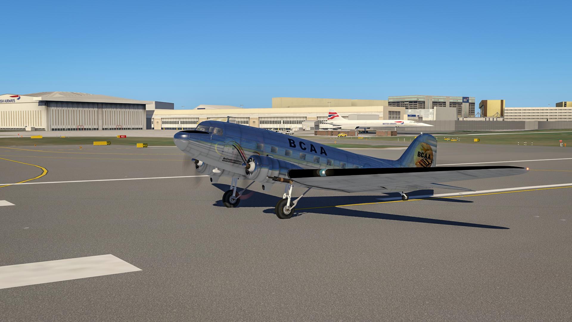 DC-3 BCAA - BenCloud Airline Alliance - VSKYLABS DC-3 / C-47 - X-Plane ...