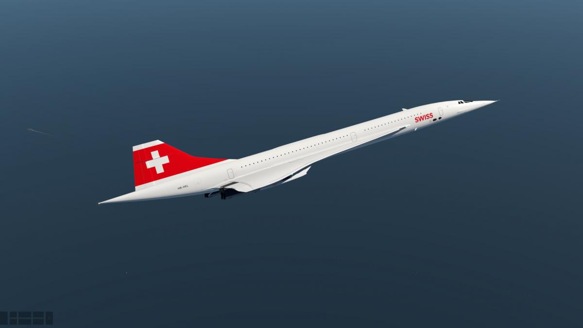 Concorde FXP Swiss Airlines livery - Concorde by Colimata - X-Plane.Org ...