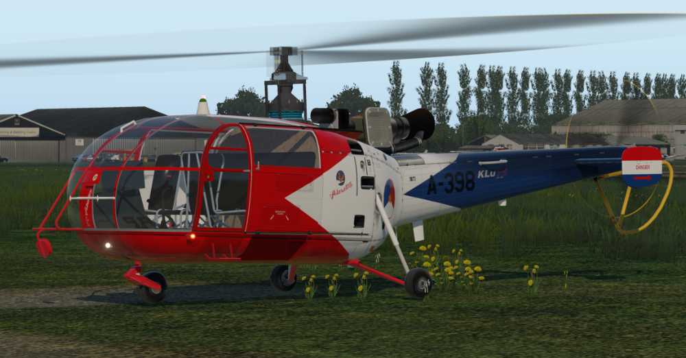 Alouette III - RNLAF 'Grasshoppers' Display Team - Aircraft Skins ...